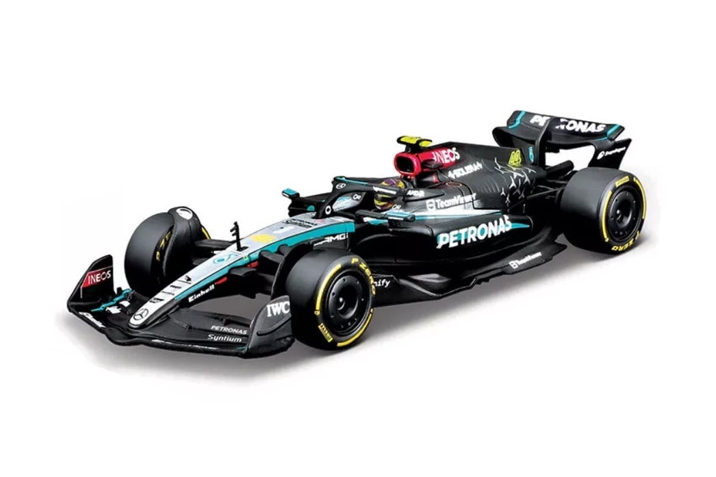 2024 Mercedes-Benz AMG Petronas w/Driver, #44 Lewis Hamilton - Bburago ...