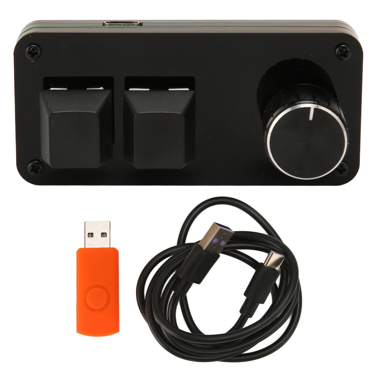 2024 Mini 2 Key Keypad With Knob Customize Macro Programme Hot