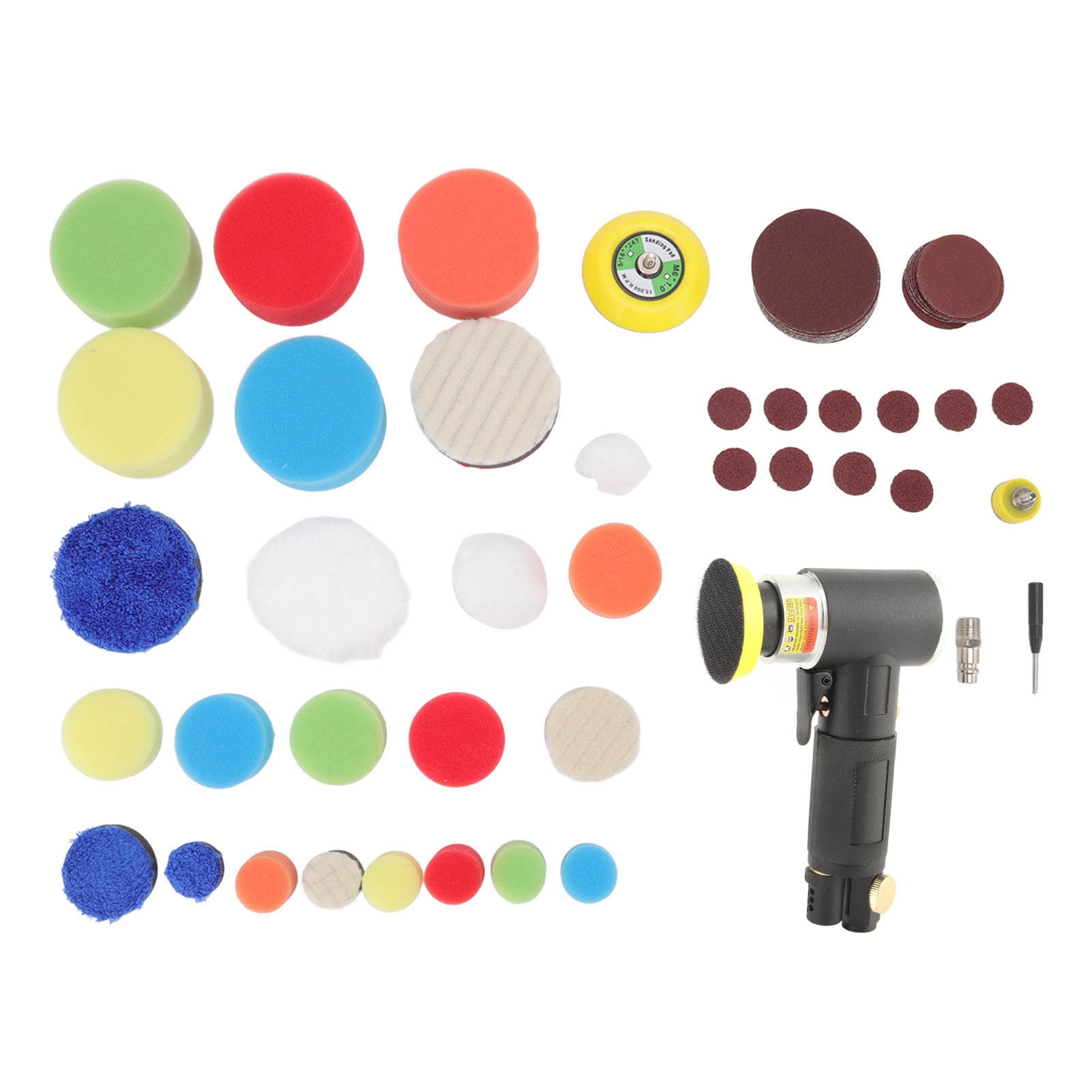 2024 Mini Air Sander Eccentric Pneumatic Grinder Grinding Sanding ...