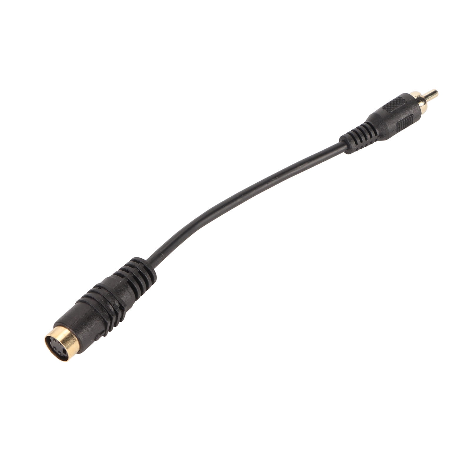 2024 Mini DIN 4 Pin to RCA Cable Female to Male Plug and Play S Video ...