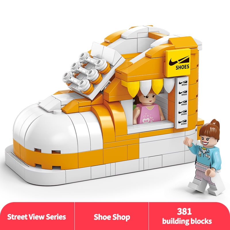 2024 Mini Street View Building Blocks Toy Set Series Creative Building ...