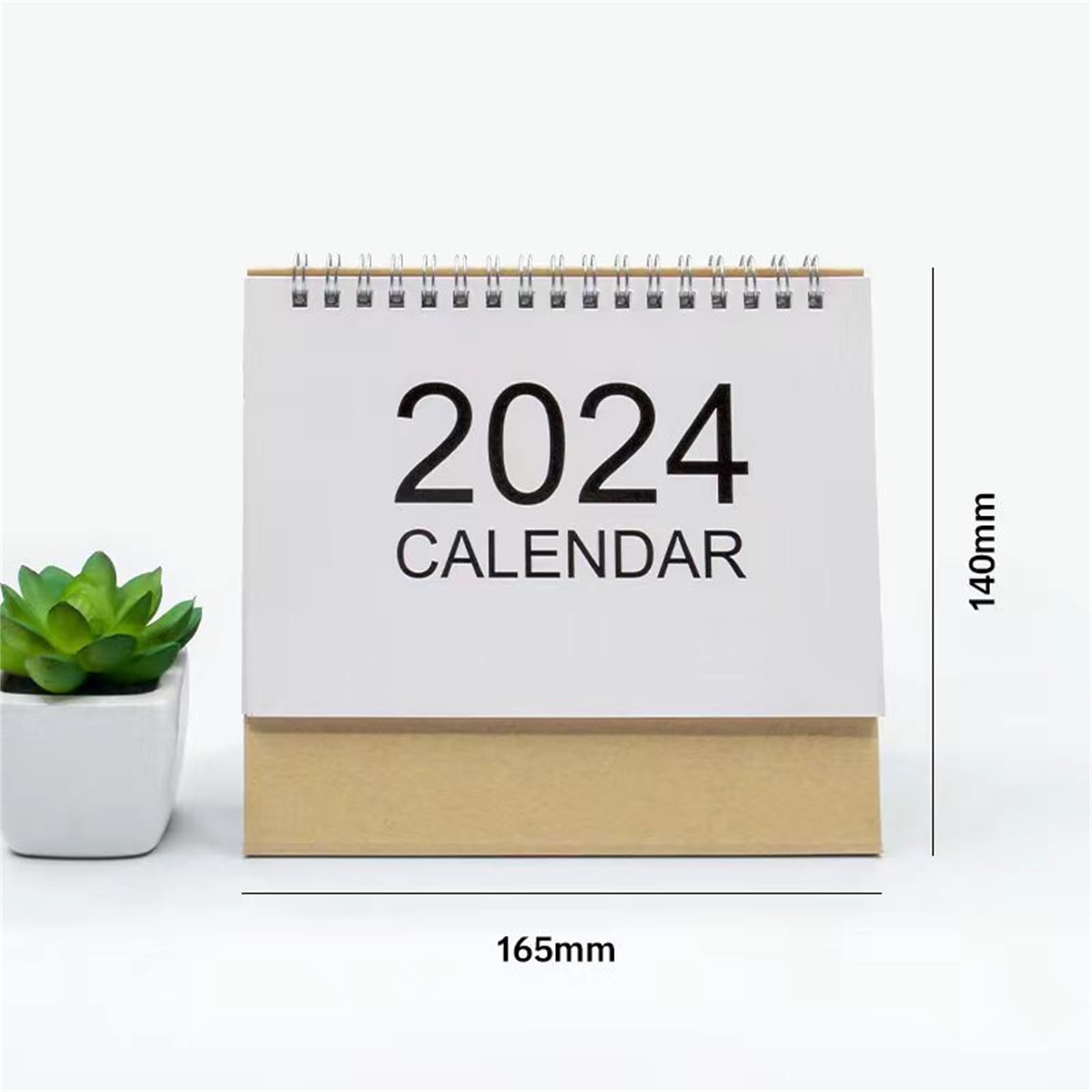 2024 Monthly Desk Calendar Countdown Suitable For School Office And ...