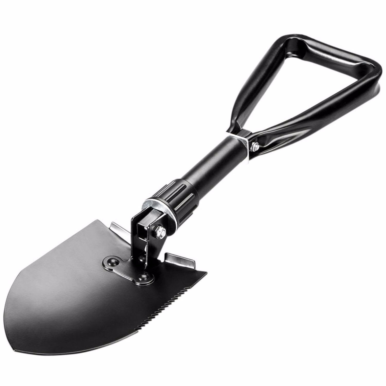 2024 Multi-Function Military Shovel Folding Metal Pickaxe Mini Survival ...