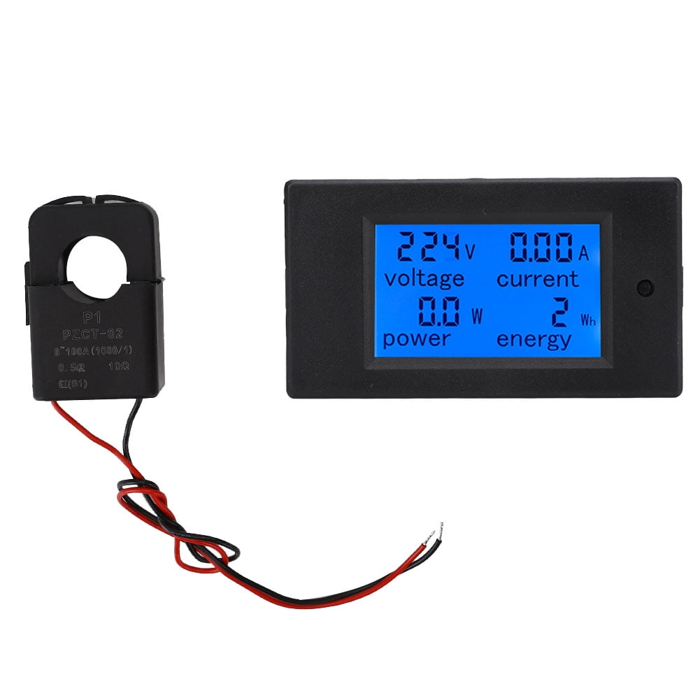 2024 Multifunctional Digital Display Power Monitor Voltage Current ...