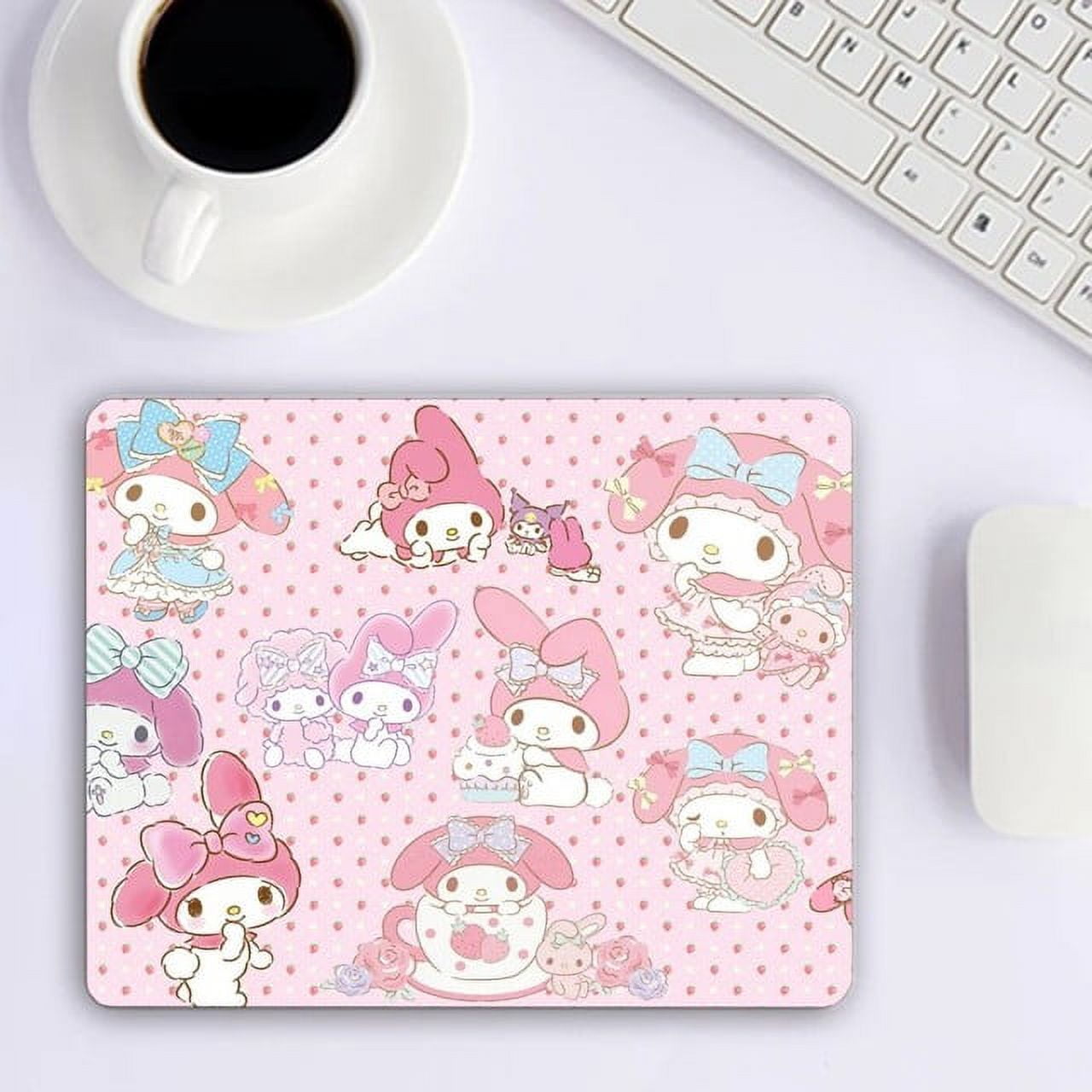 2024 My Melody Kawaii Mousepad Mousepad Game Pc Accessories Overlock ...