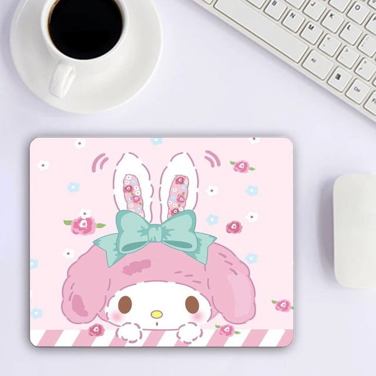 2024 My Melody Kawaii Mousepad Mousepad Game Pc Accessories Overlock ...