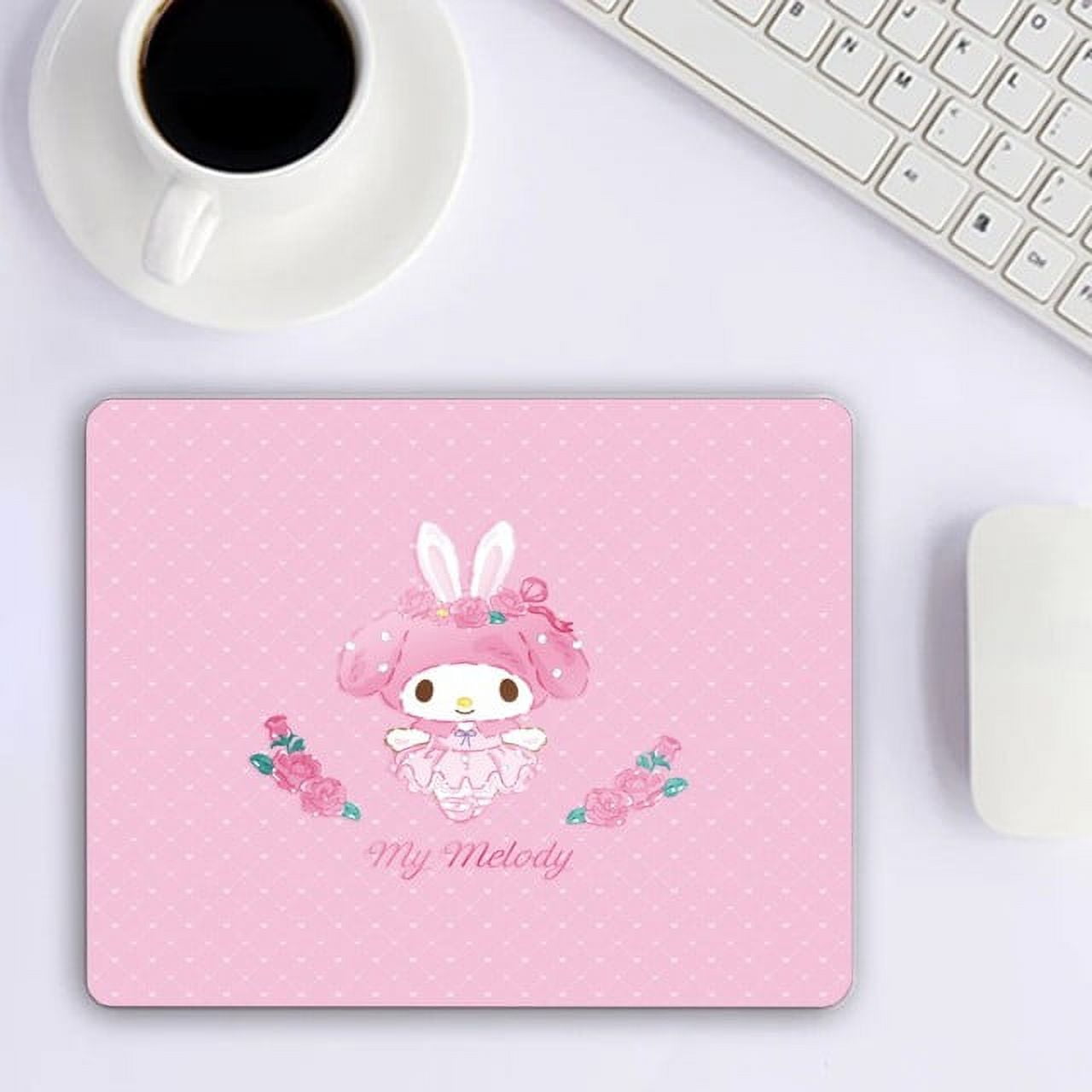 2024 My Melody Kawaii Mousepad Mousepad Game Pc Accessories Overlock ...