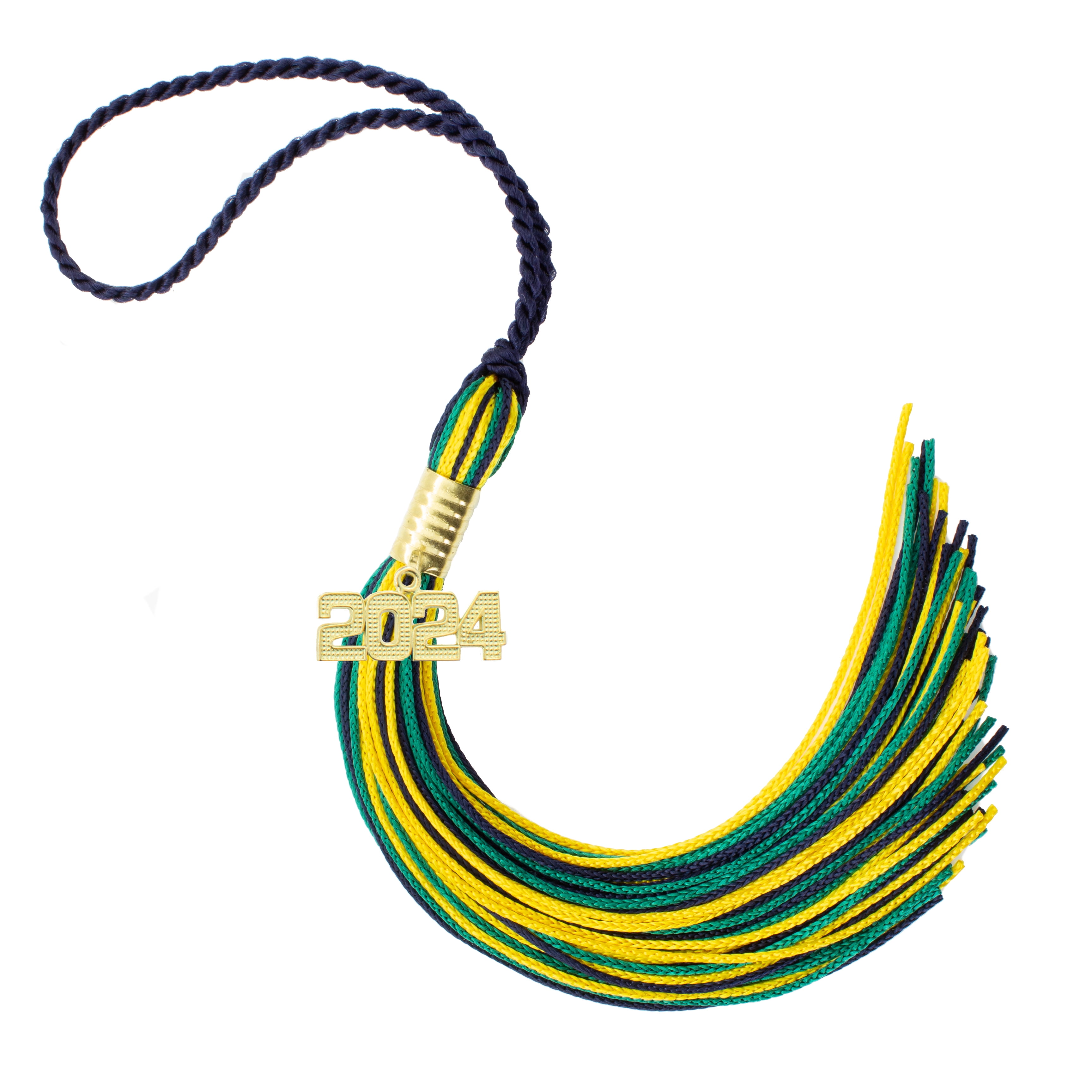2024 NAVY / DKGREEN / GOLD GRADUATION TASSEL - EVERY SCHOOL COLOR ...
