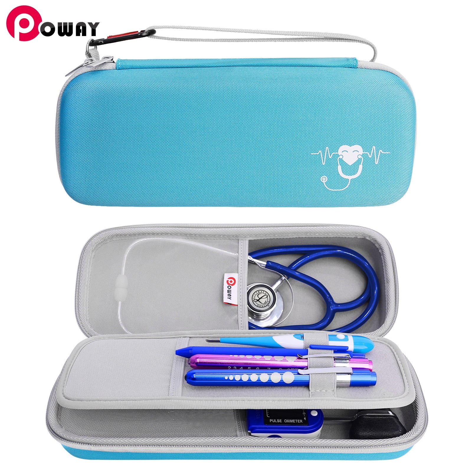 Opoway 2024 Stethoscope Case, Travel Case for 3M Littmann, MDF ...