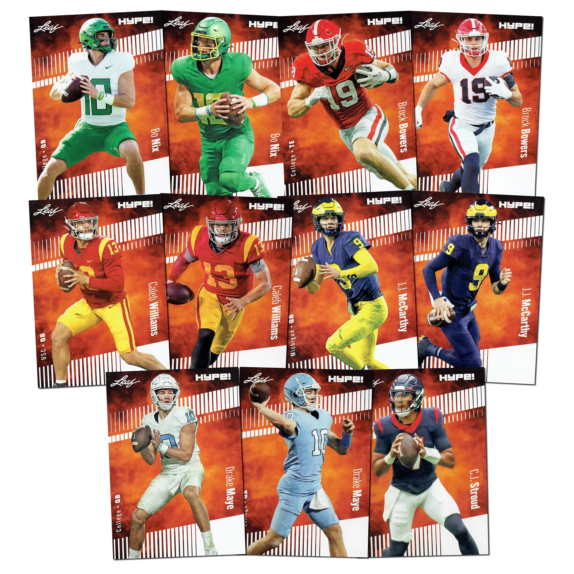 2024 NFL Draft Mega Pack - Top Pick Rookie Cards! - Caleb Williams ...