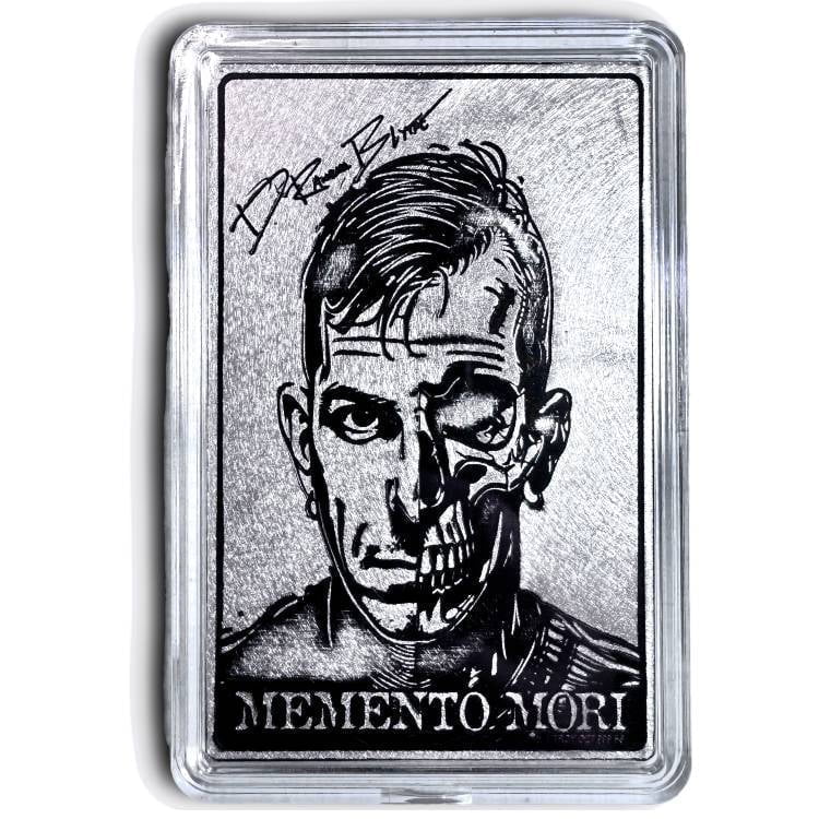 2024 NVP Randy Blythe Lamb of God Memento Mori Signature 1 oz Silver ...