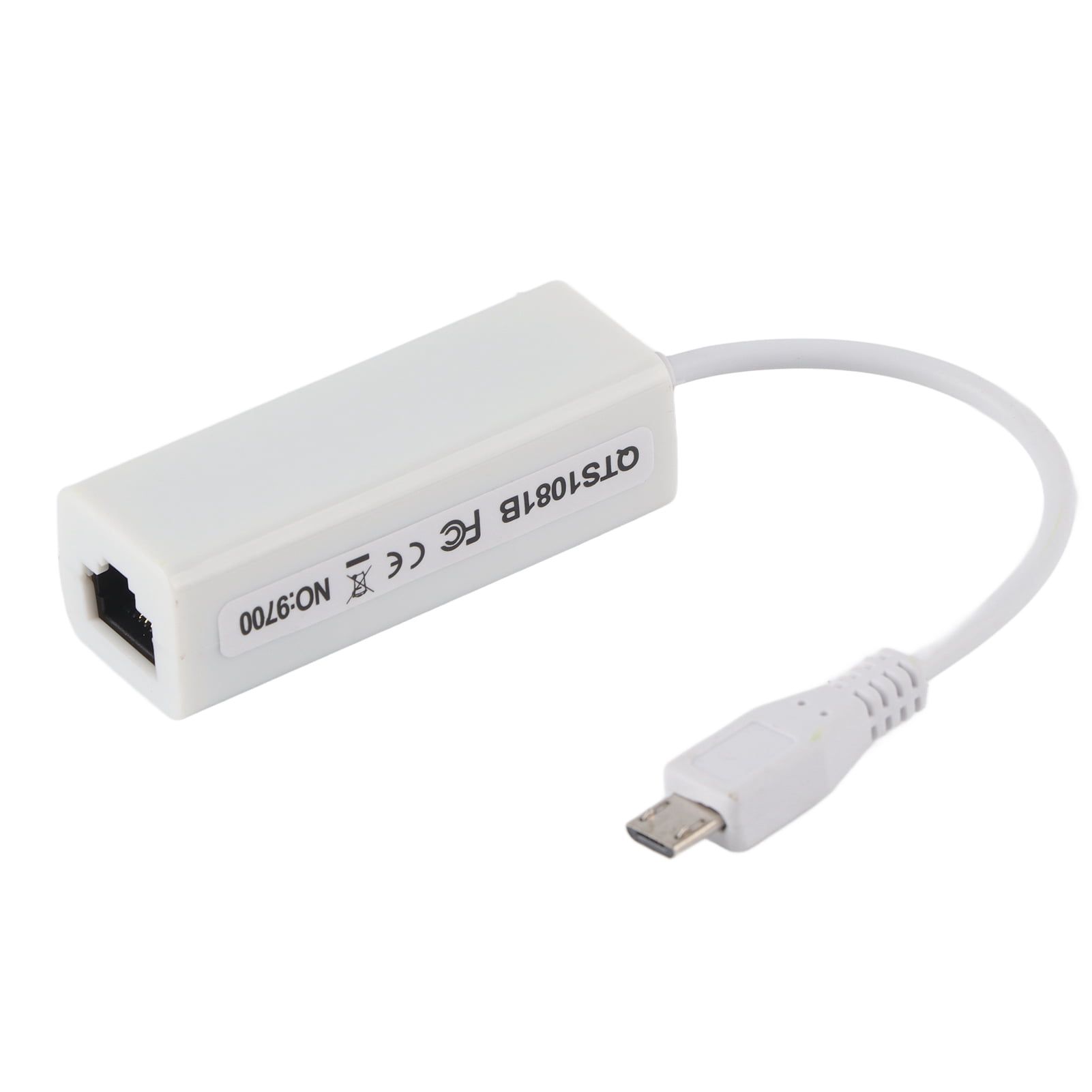 2024 Network Card Adapter Micro USB to RJ45 Ethernet Port for Raspberry ...