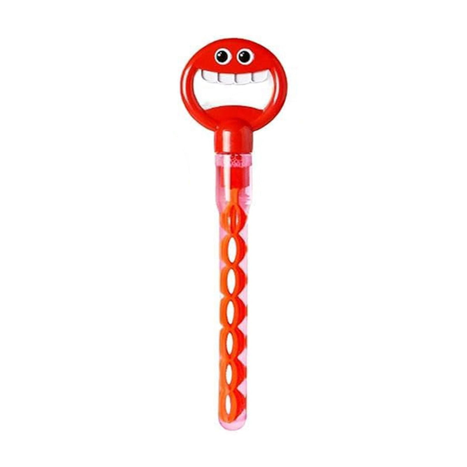 2024 New 32-Hole Bubble Wand Toy - Smiling Face Stick with Leak-Proof ...