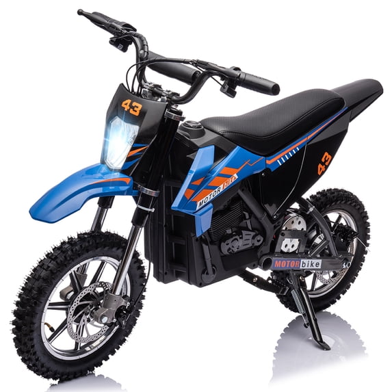 2024 New 36V Kids Ride On Dirt Bike,15.5MPH Fast Speed Electric Battery ...