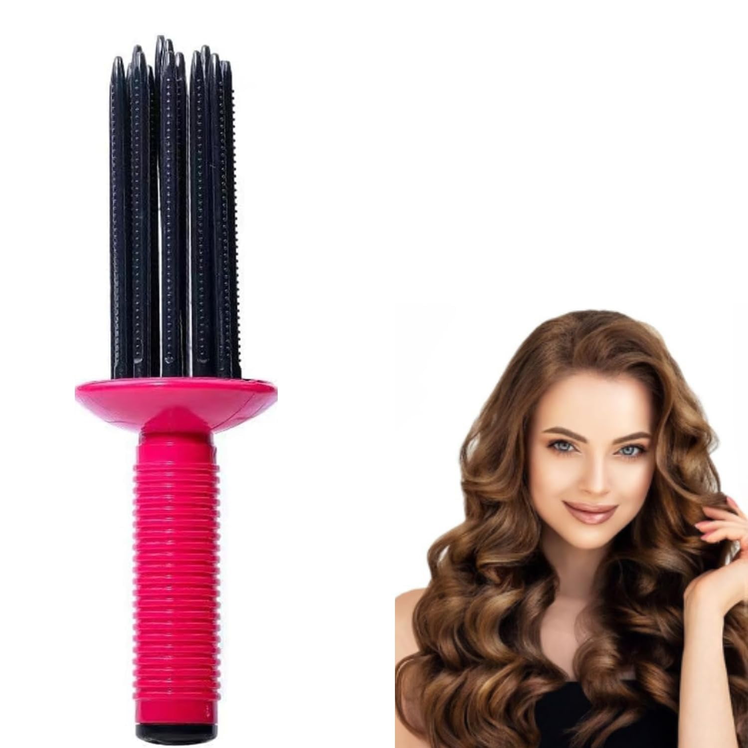 2024 New Air Volume Hair Curler Styler Tool - Curling Roll Comb for ...