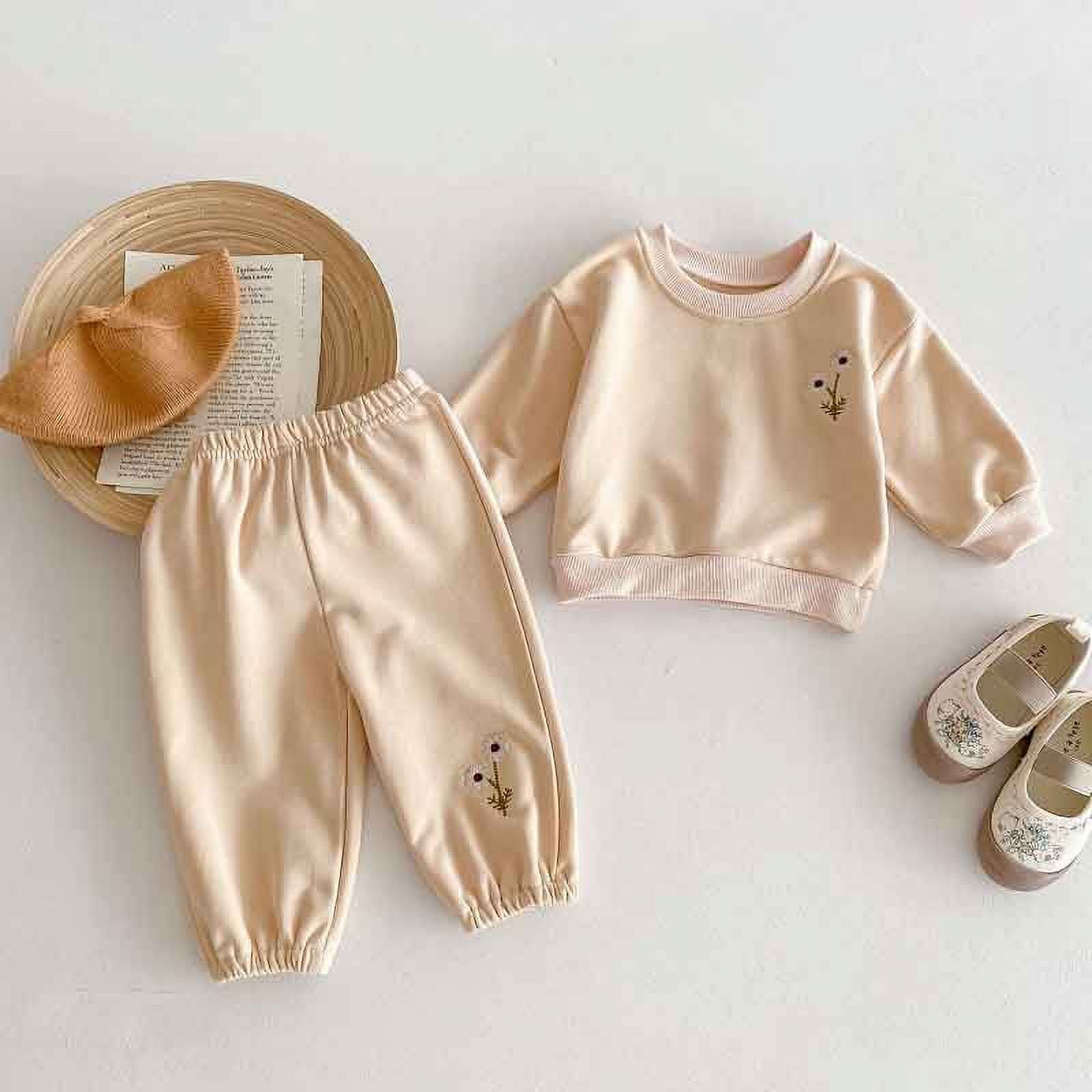 2024 New Baby Clothing Set 0-4Years Children Boy Girl Long Sleeve ...