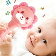 Ingenuity Premium Soft Plush Ring Rattle - Van the Elephant, Ages ...