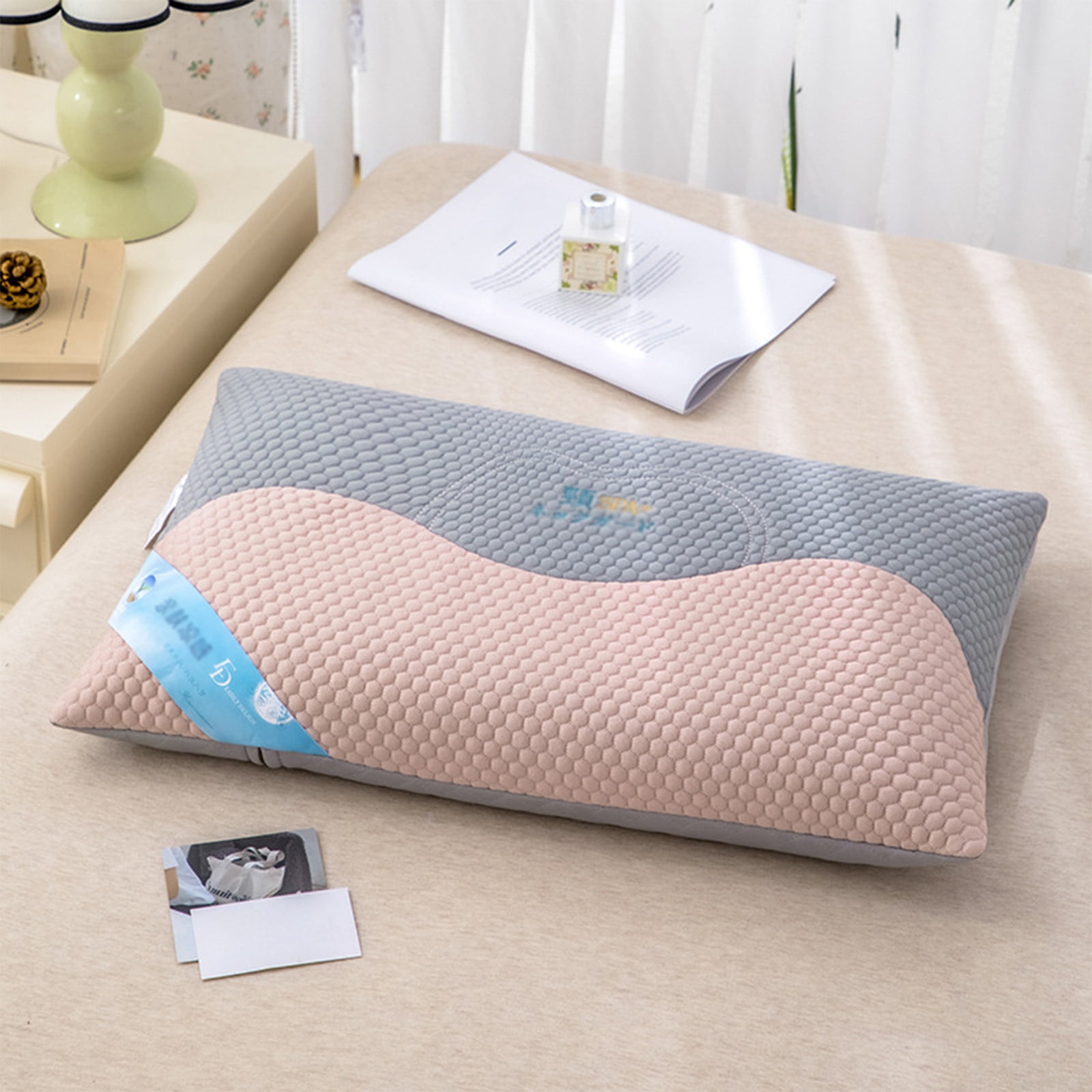 2024 New Bed Pillows, Cold Bean Whole Buckwheat Shell Pillow Hard ...