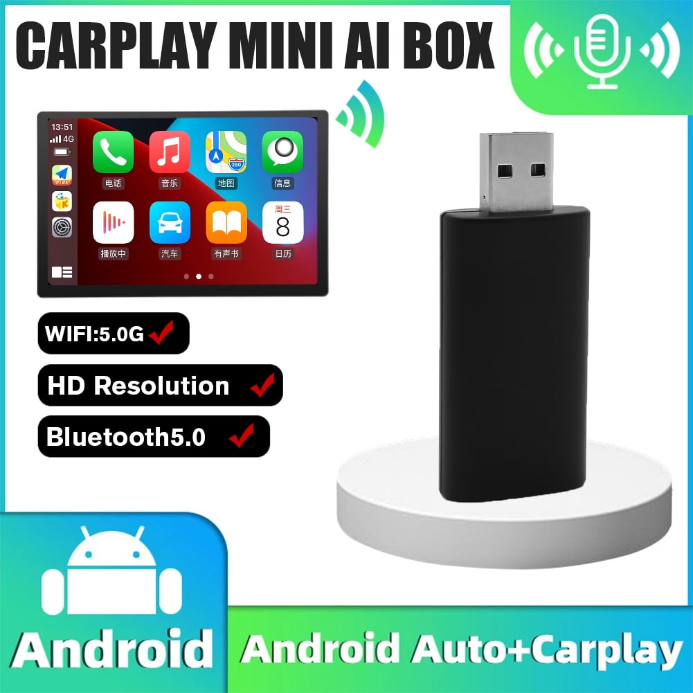 2024 New Car Mini Box for Adapter Car OEM Wired To Wireless CarPlay USB ...