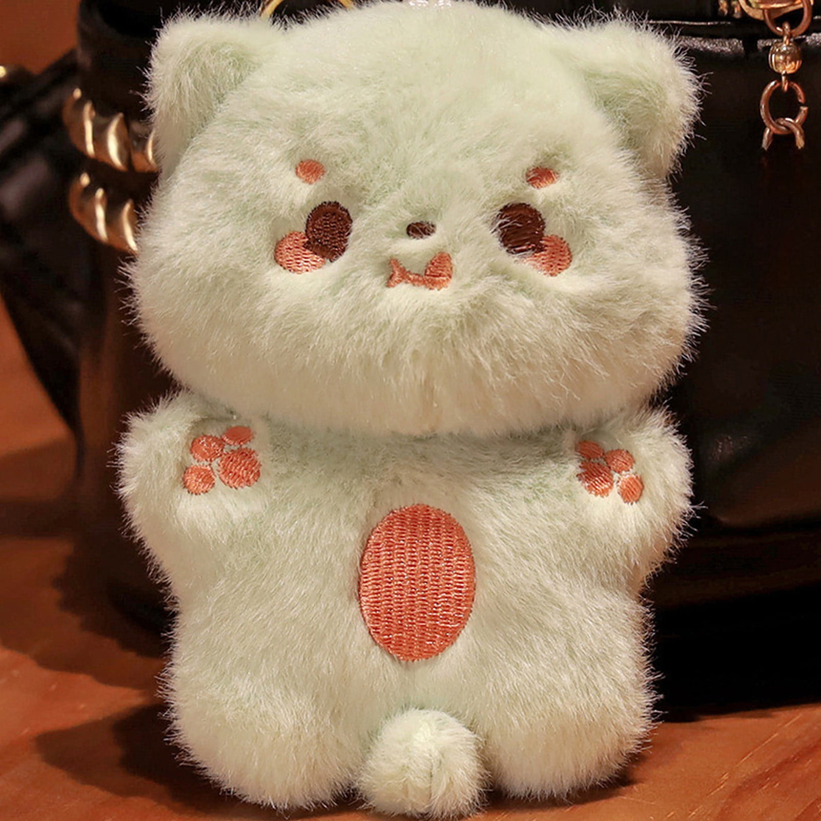 2024 New in Clearance 11 Inches Cute Couple Bear Doll Plush Toy Shy Bow ...