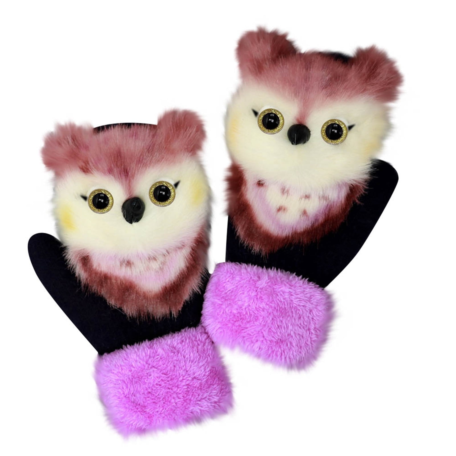 2024 New Clearance Winter Gloves Funny Ladies Winter Animal Gloves ...