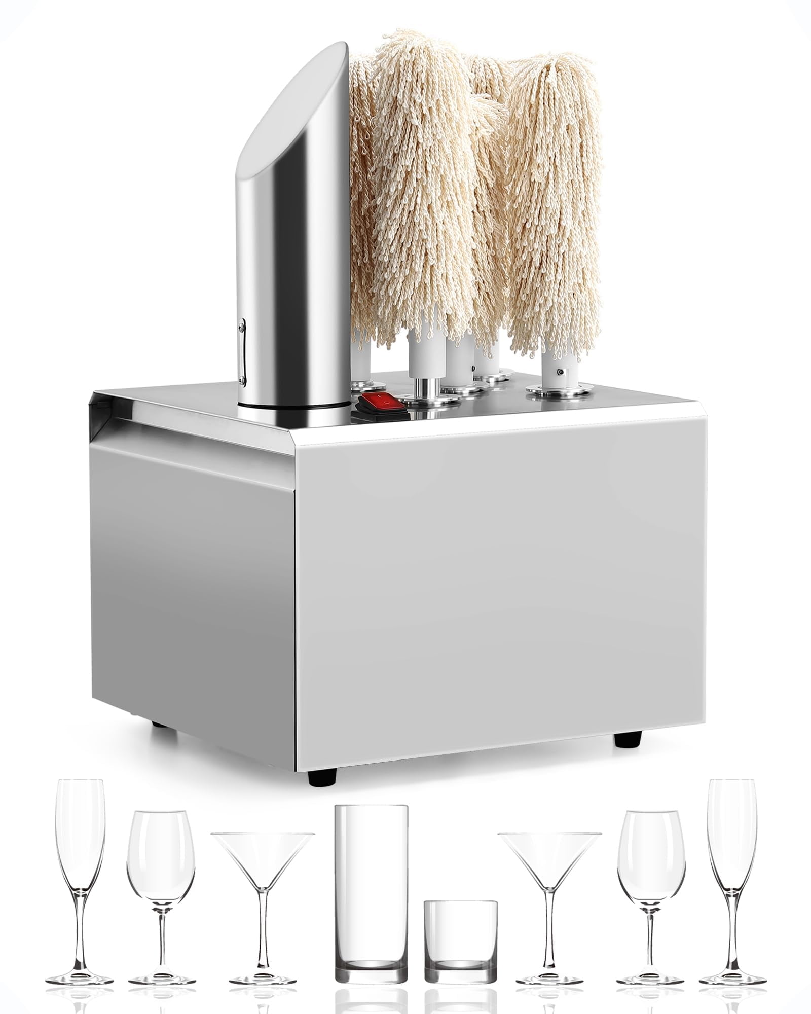 Customer reviews for 2025 New Commercial Glass Polisher, Wine Glass ...