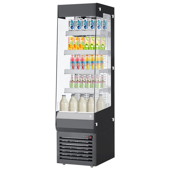 PreAsion Refrigerated Cake Display Cabinet Floor Standing Right Angle ...