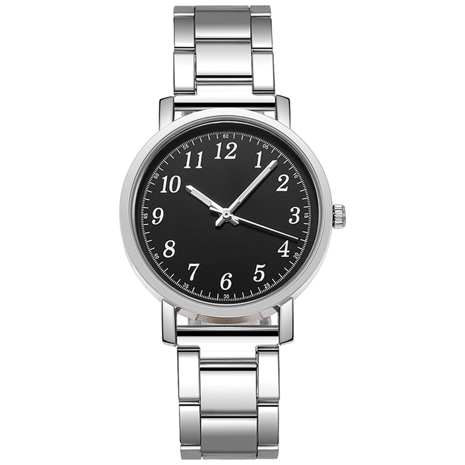 2024 New Couple Quartz Digital Watch Womens Watch with Leather Band ...
