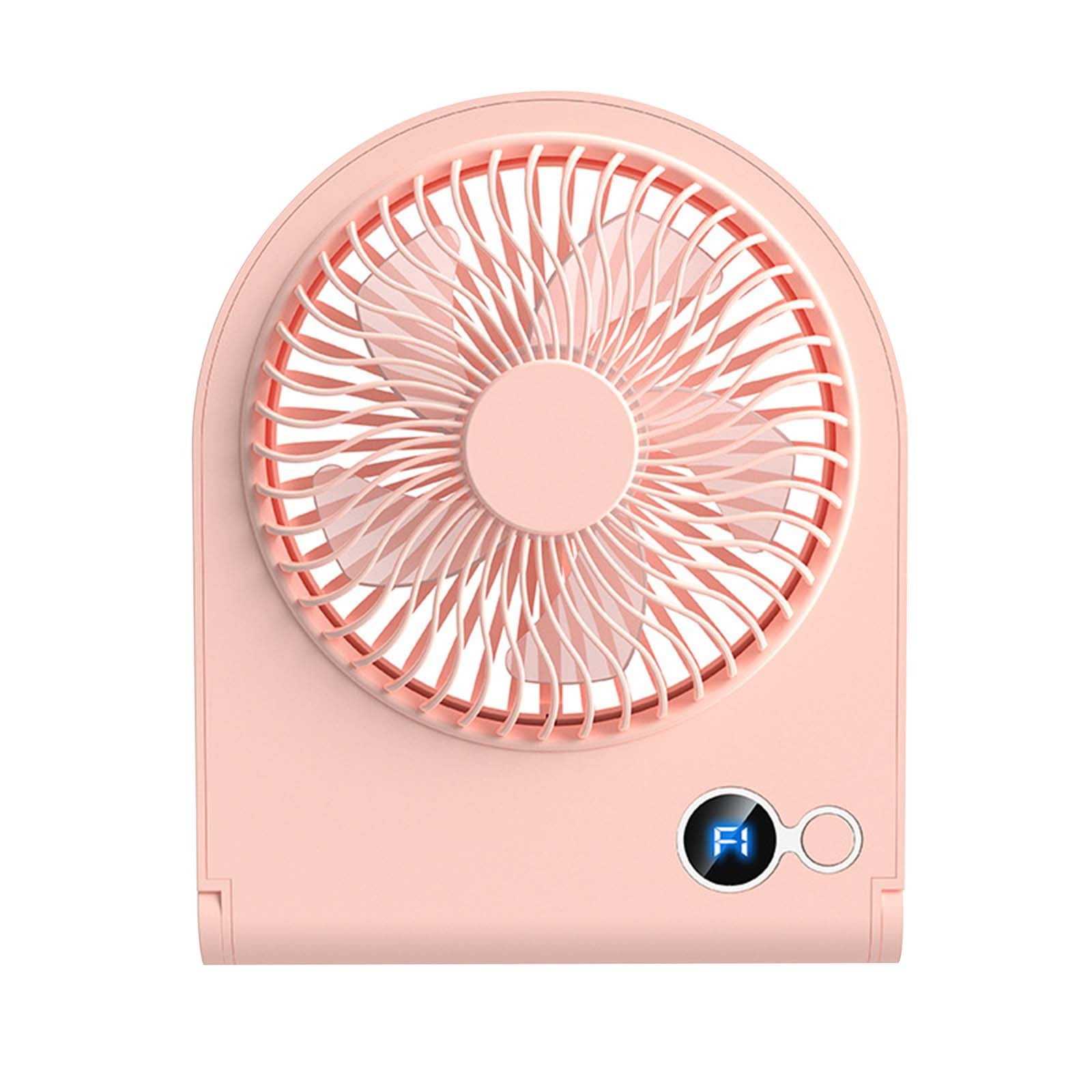 2024 New Digital Desktop Fan USB Folding Fan Office Desktop Silent High ...