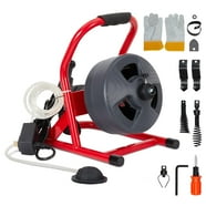 SKIL AU0225D-12 20V Power Snake Drain Cleaner Kit Includes 20V 2.0Ah ...