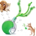 2024 New Electric Dog Ball Toy for Cat,360° Smart Automatic Interactive ...