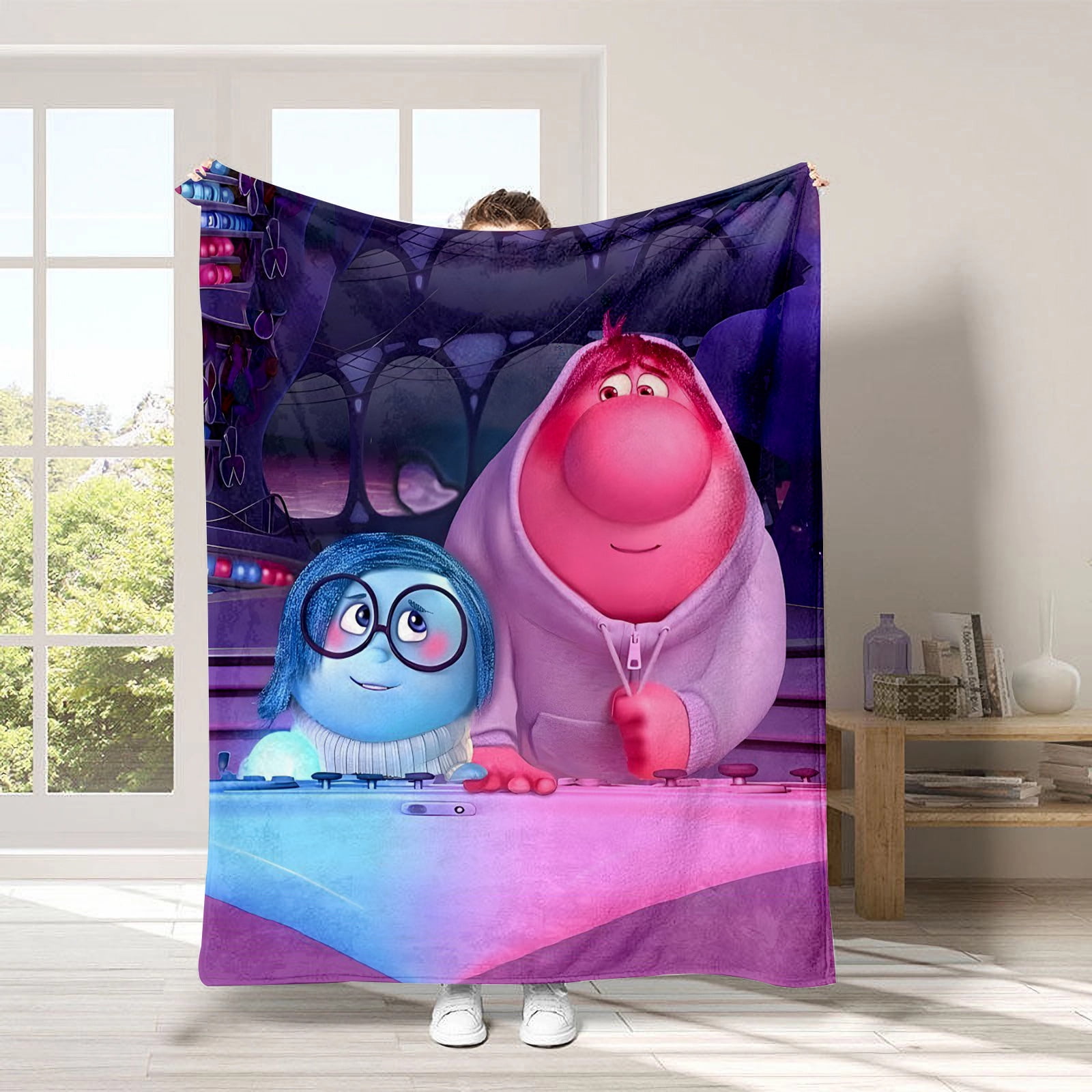 2024 New Emotional Man InsideOut Inside Out 2 Peripheral Flannel Four ...