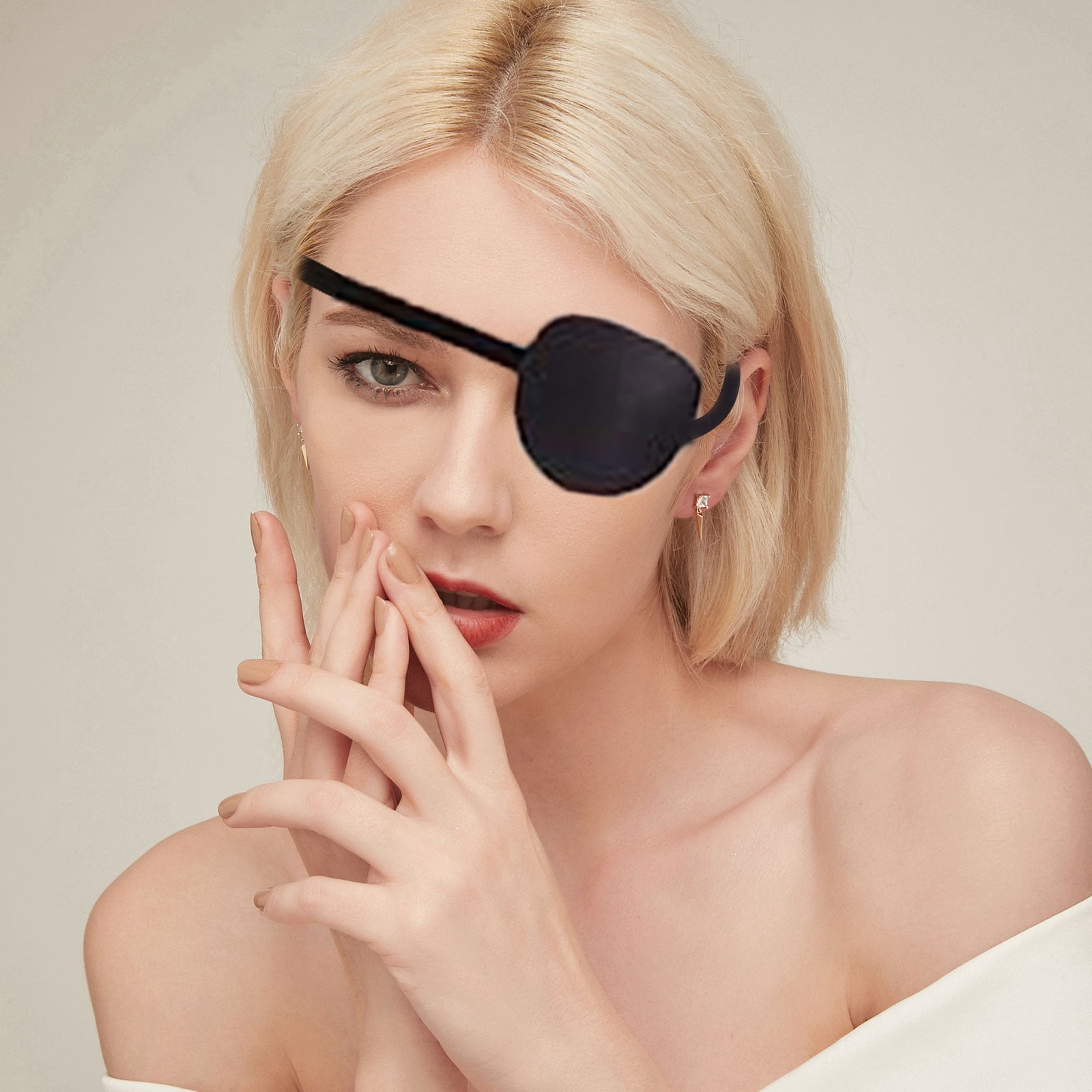 2024 New Eyepatch 1pcs Reusable 3D Adjustable Patch For Adults ...