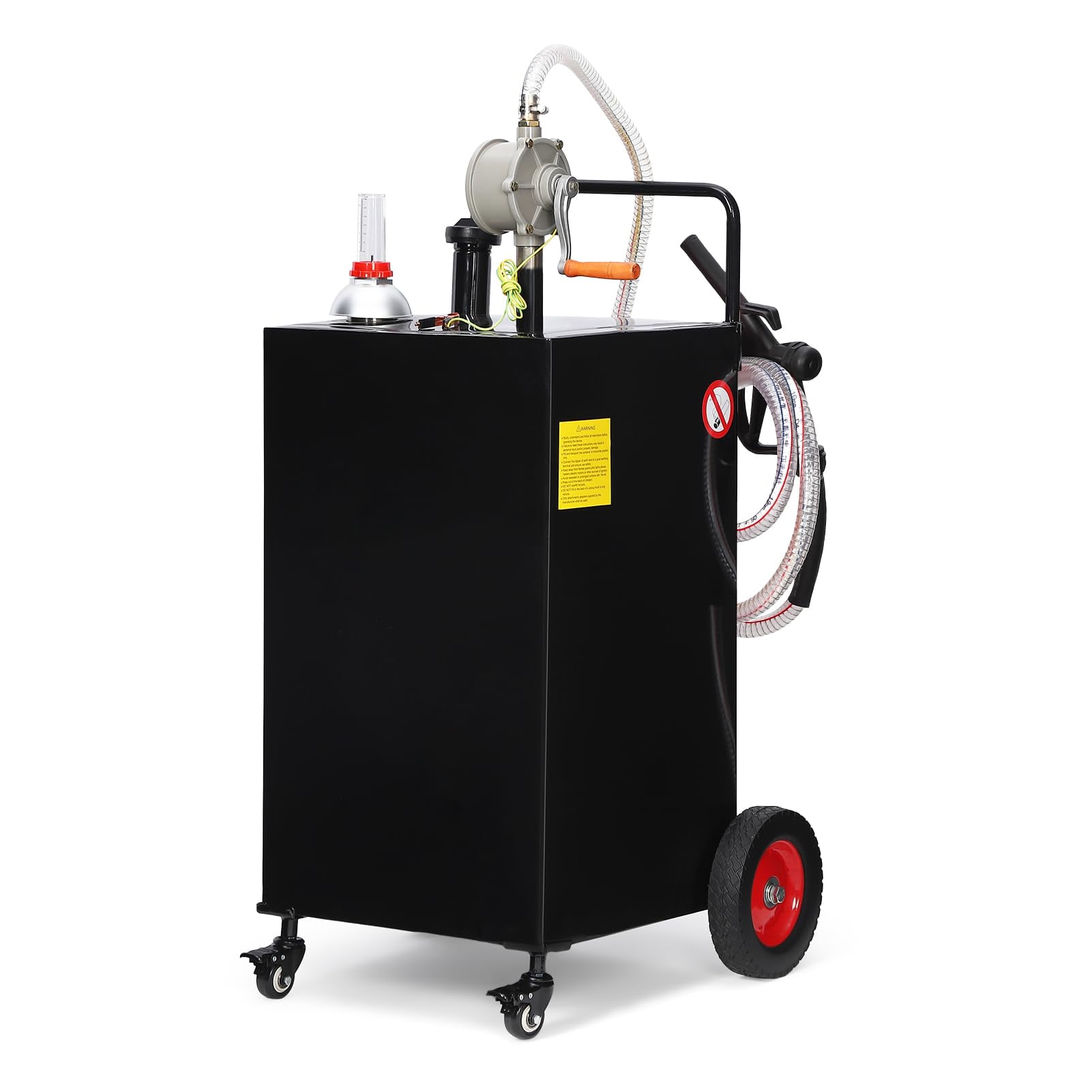 2024 New Fuel Caddy, 35 Gallon Portable Gas Storage Tank On 4 Wheels ...