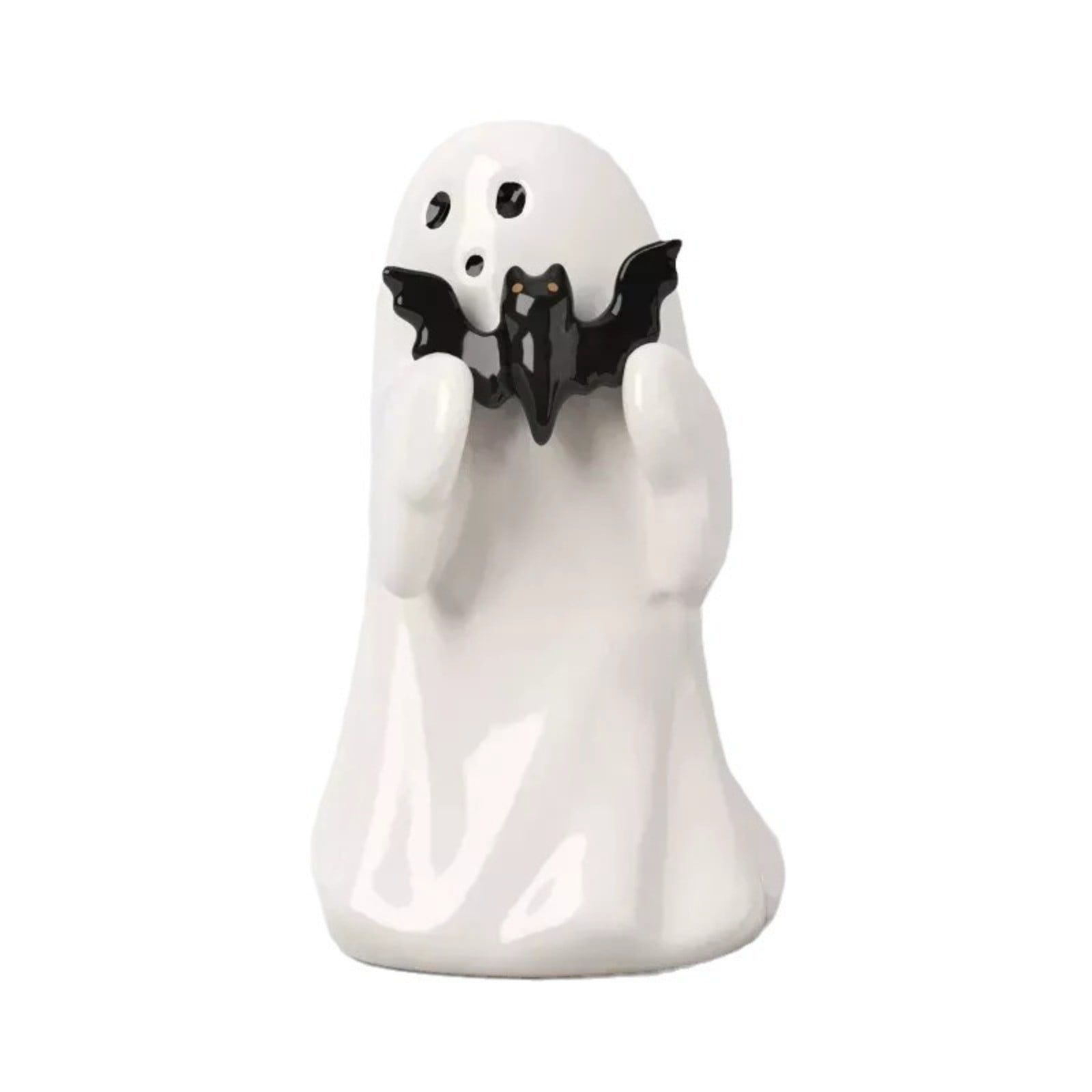 2024 New Ghost Hold Bat Statue, Ghost and Bat, Halloween Ghost Bat ...