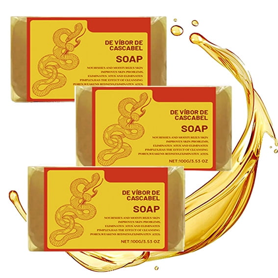 2024 New Jabon de Cascabel, Rattlesnake Soap, Jabón Para la Cara Soap ...