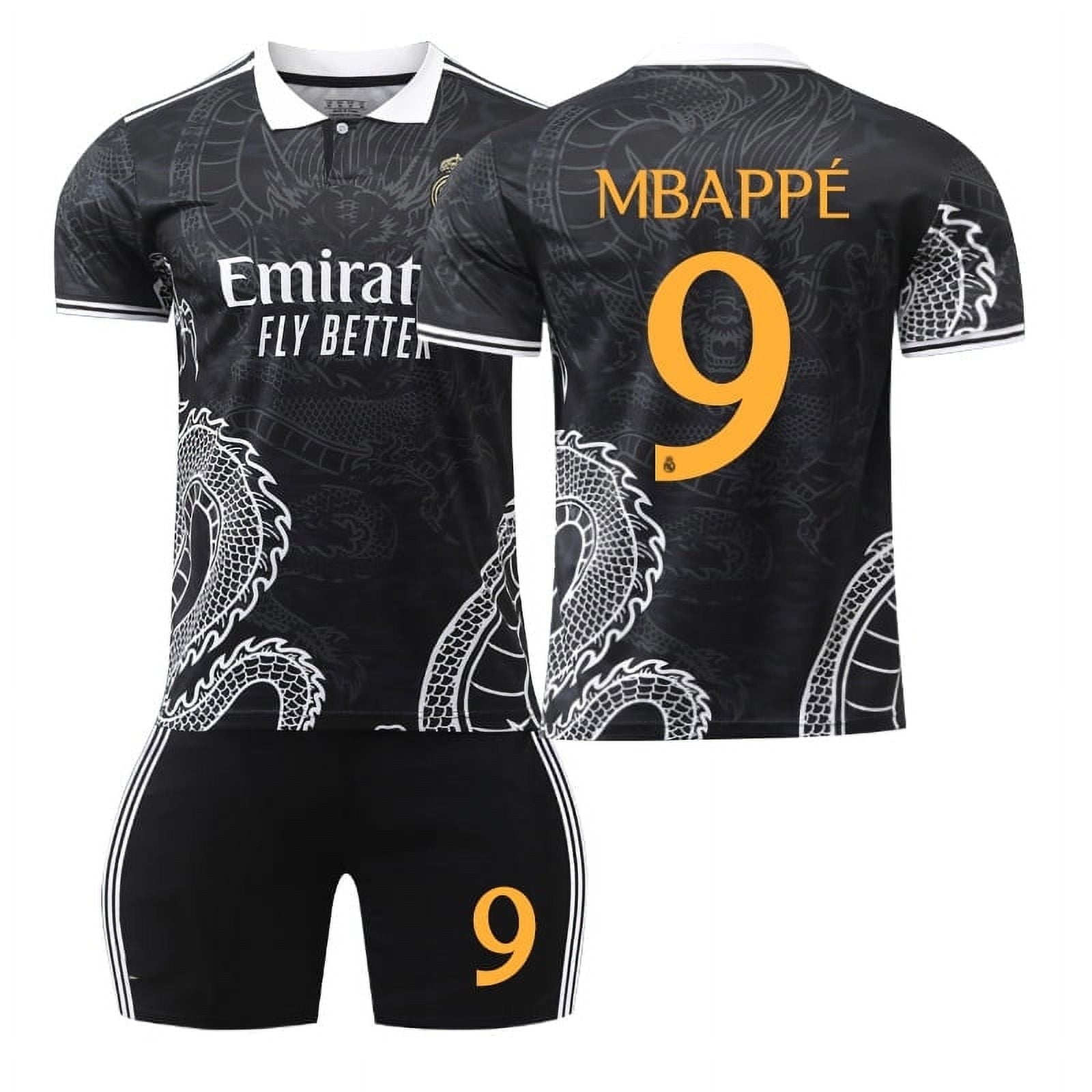 2024 New Mens/Kids #9 Mbappe Soccer Jerseys Kit Fashion Sports T-Shirt ...