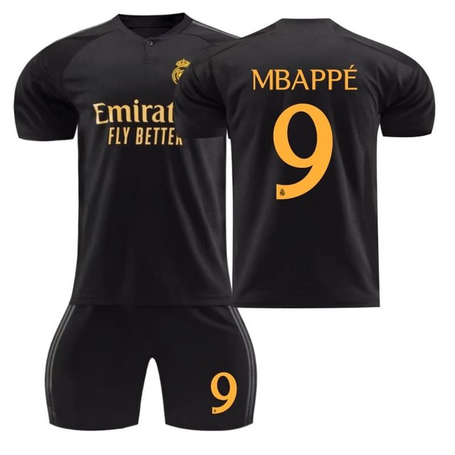 2024 New Mens/Kids #9 Mbappe Soccer Jerseys Kit Fashion Sports T-Shirt ...