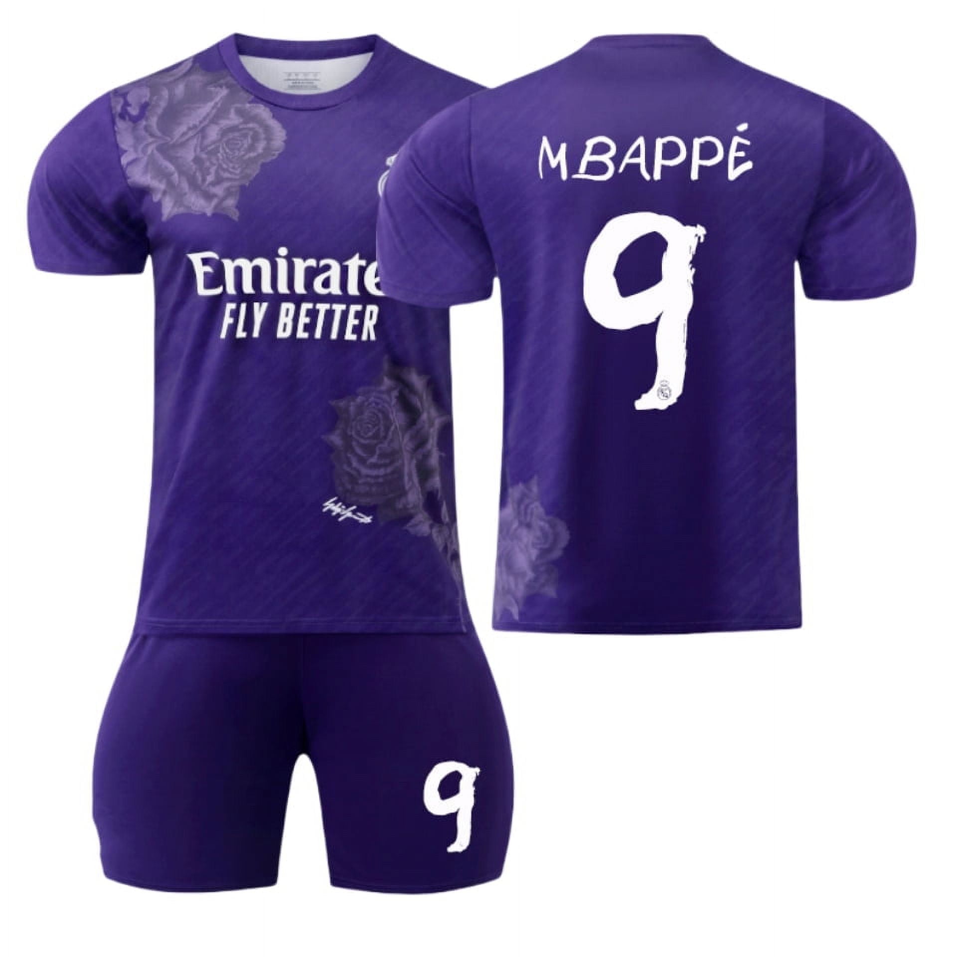 2024 New Mens/Kids #9 Mbappe Soccer Jerseys Kit Fashion Sports T-Shirt ...