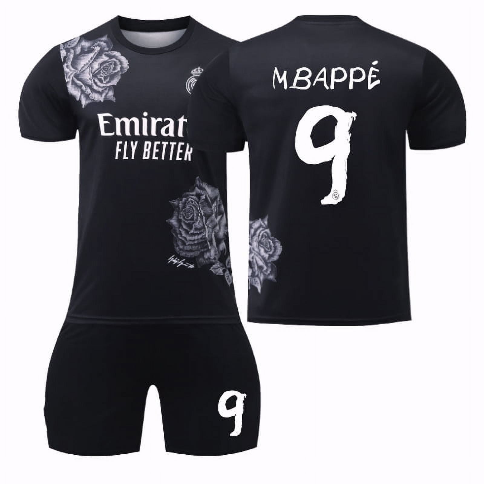 2024 New Mens/Kids #9 Mbappe Soccer Jerseys Kit Fashion Sports T-Shirt ...