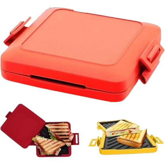 2024 New Microwave Sandwich Grill and Toastie Maker - Press for Bread ...