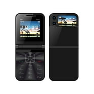 XIAOLE I17 Pro Mini Flip Mobile Phone, Foldable Cell Phone With Fm Radio Magic Voice Speed Dial ...