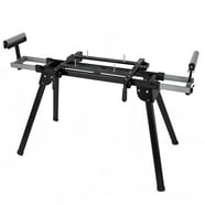 WEN Collapsible Rolling Miter Saw Stand with 3 Onboard Outlets ...