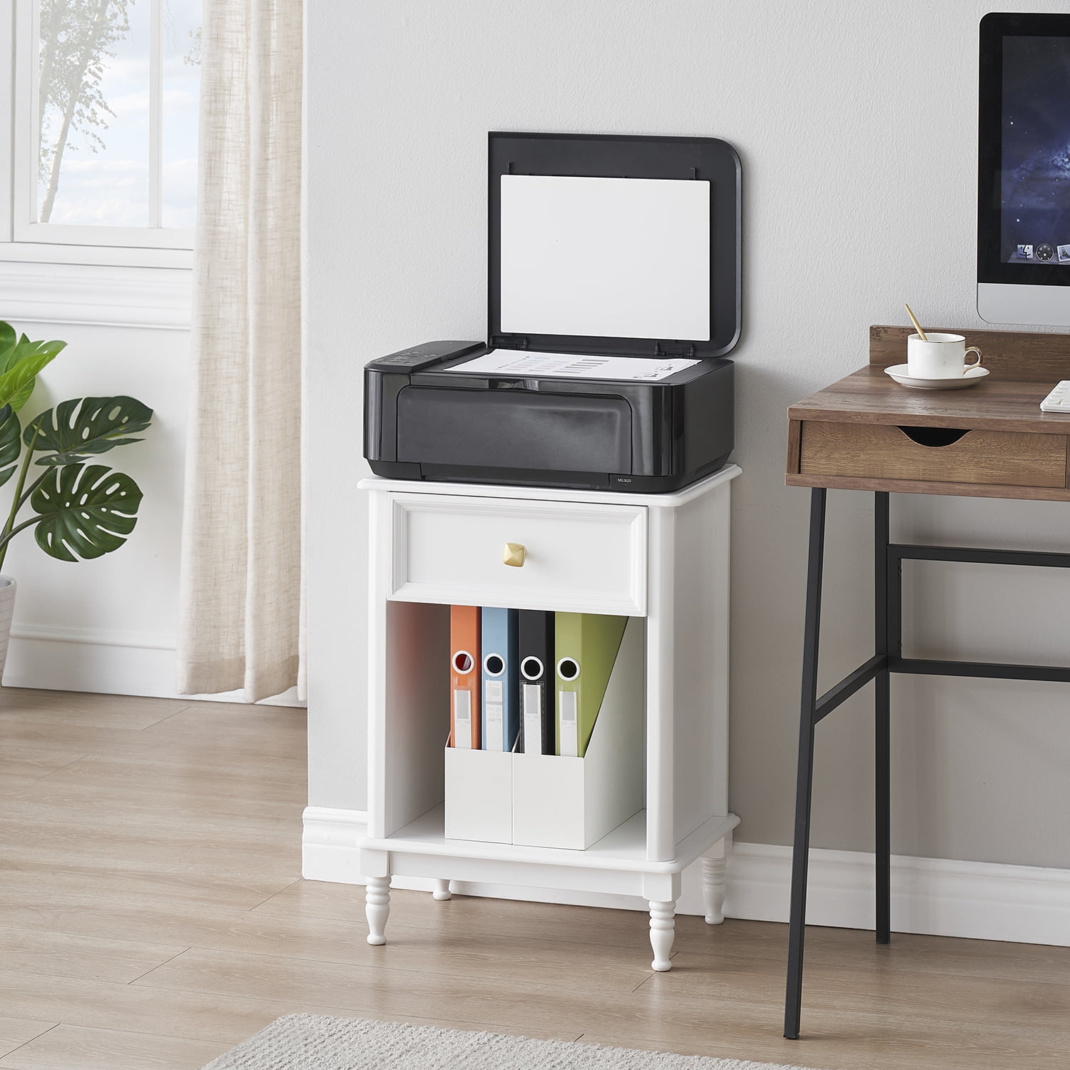 2024 New Modern Nightstand, Modern End Tables Bedroom, Cool Nightstand ...