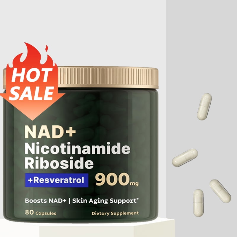 2024 New NAD+ NR900mg Nicotinamide Riboside 80 Capsule - Walmart.com