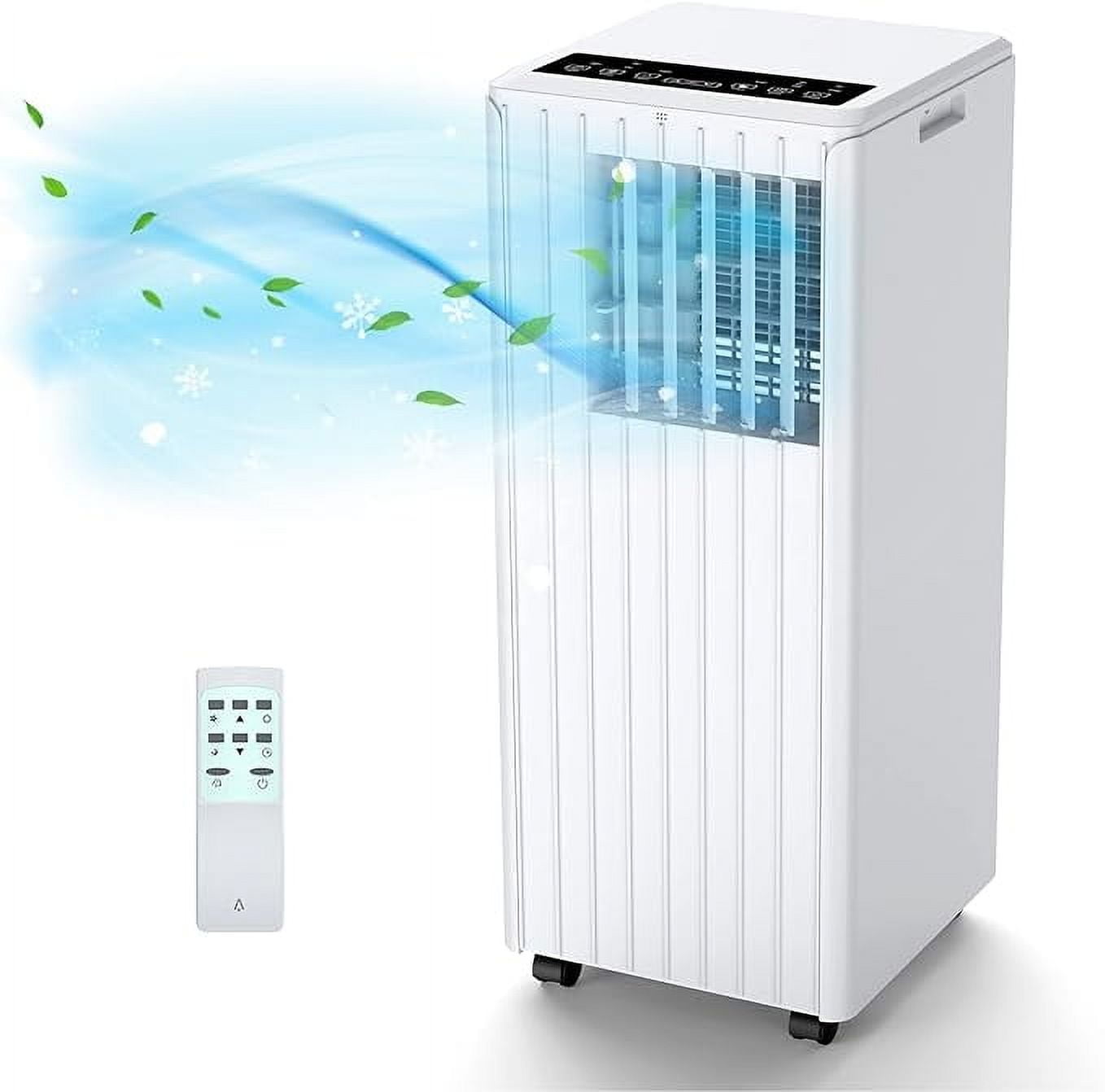 KTENME 8000 BTU 350 Sq Ft Portable Air Conditioner, White - Walmart.com