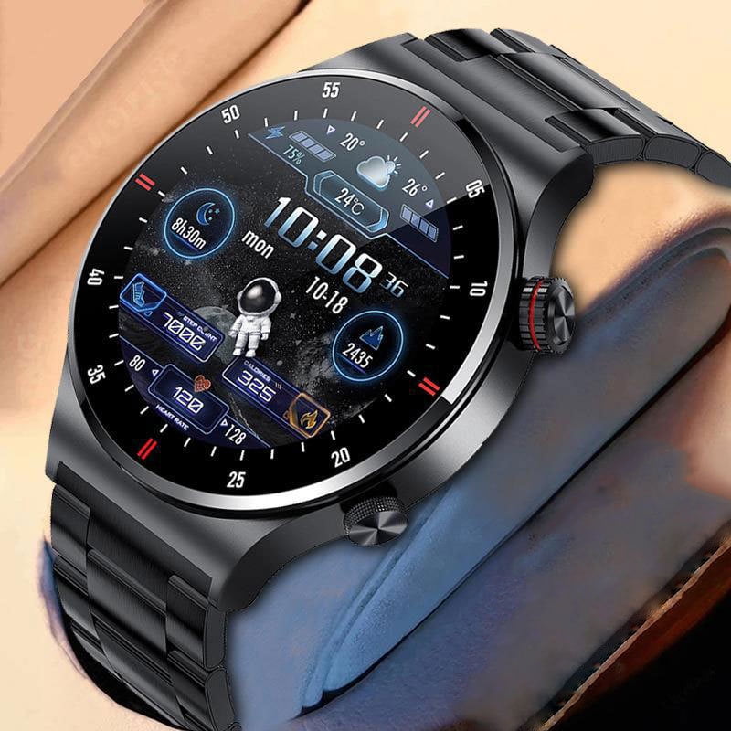 2024 New QW33 Bluetooth Call Smart Watches for Men Large HD Screen Step ...