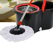 Great Value Self-Wringing Ratchet Microfiber Twist Mop with Removable ...