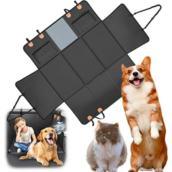 2024 New Ruff Rover 2.0 Dog Seat Cover, Ruffrover 2.0 - Hard Bottom Dog ...