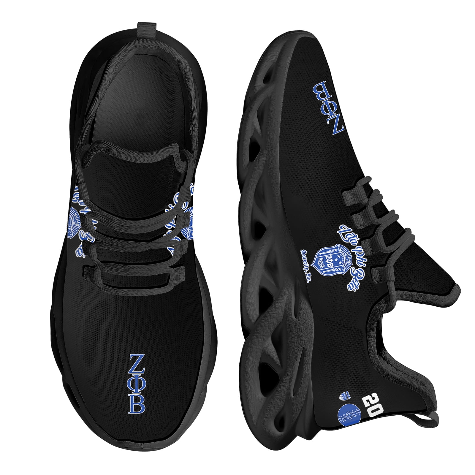 2024 New Running Casual Shoes Zeta Phi Beta Design Women Cushioning ...